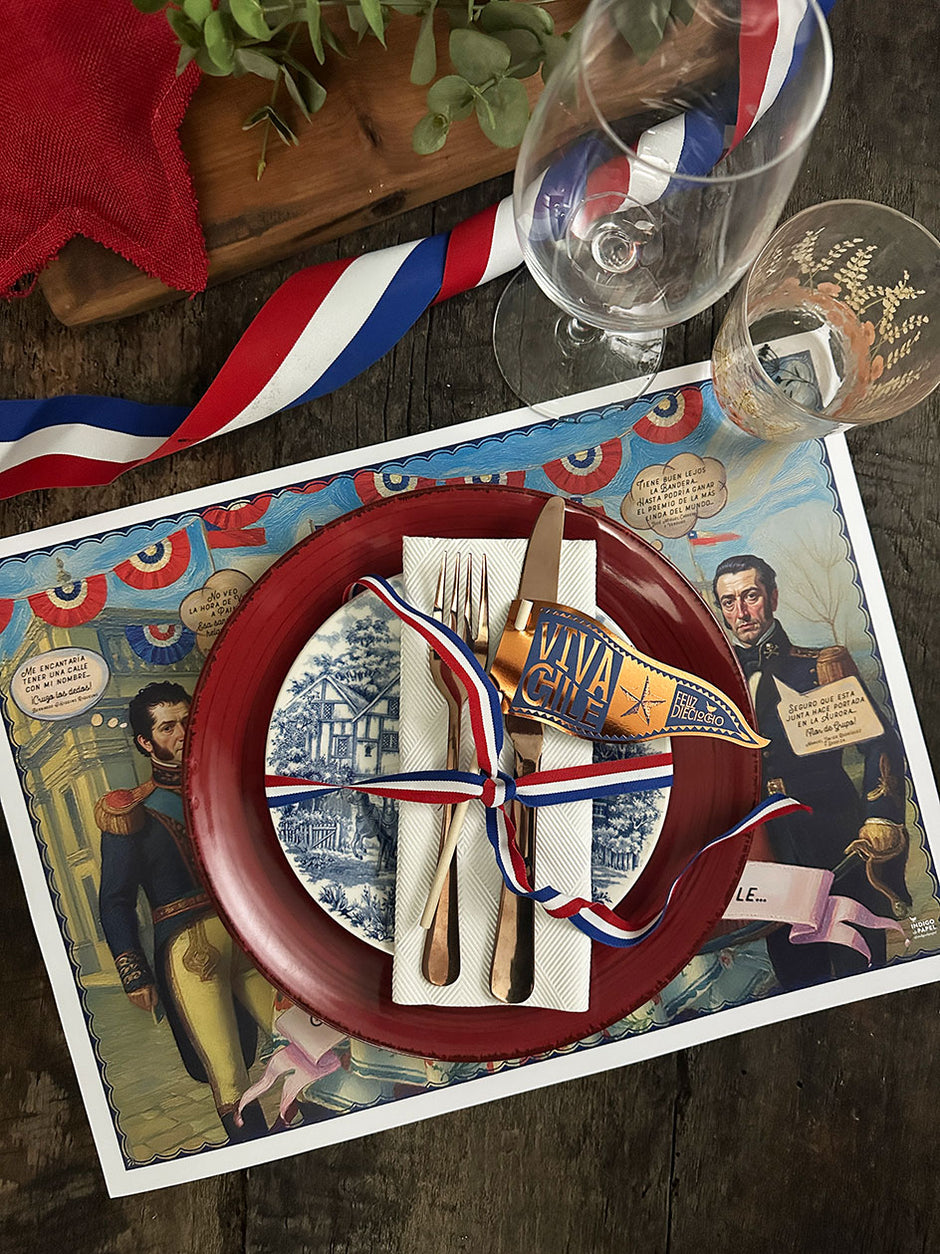 Celebrando Chile – Indigo de papel