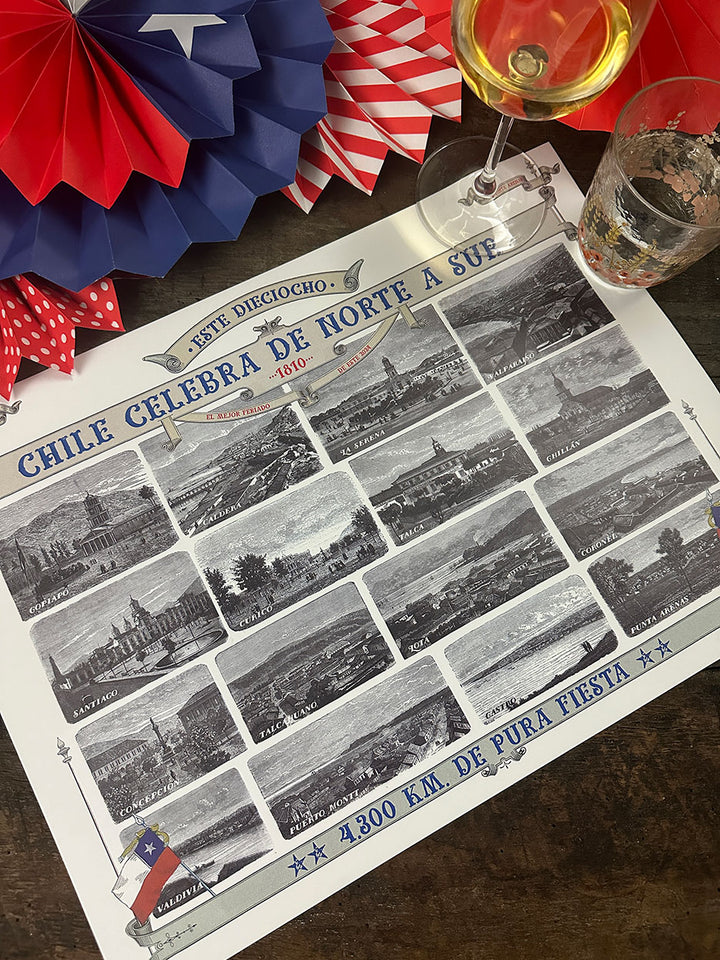 Celebrando Chile – Indigo de papel