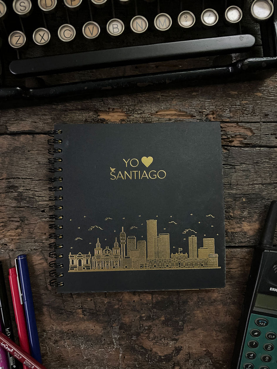 Libreta Anillada Folia Santiago – Indigo de papel